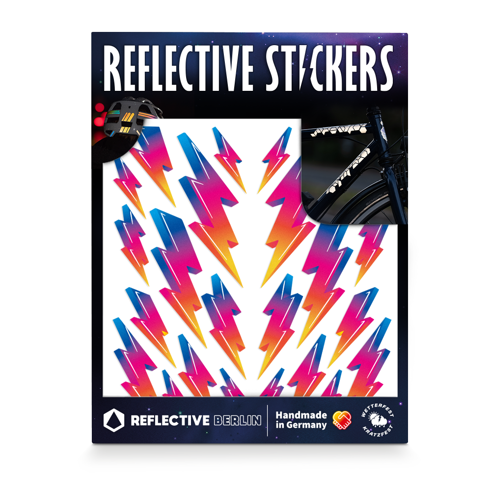 Reflective Stickers - Lightning – REFLECTIVE Berlin