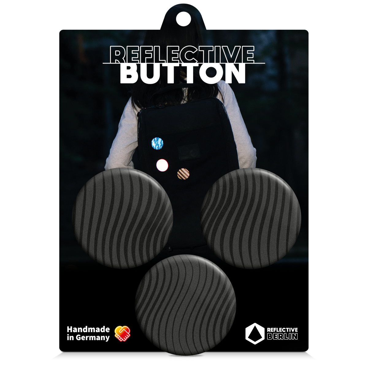 Reflective Badges - Line Design – REFLECTIVE Berlin