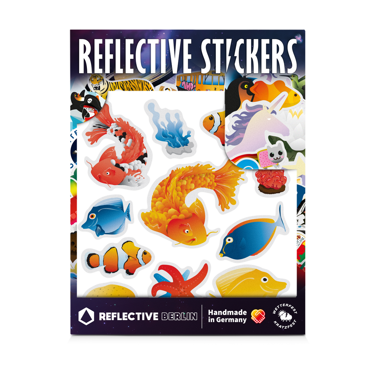 Reflektierende Sticker, Reflexaufkleber - Aquarium – REFLECTIVE Berlin