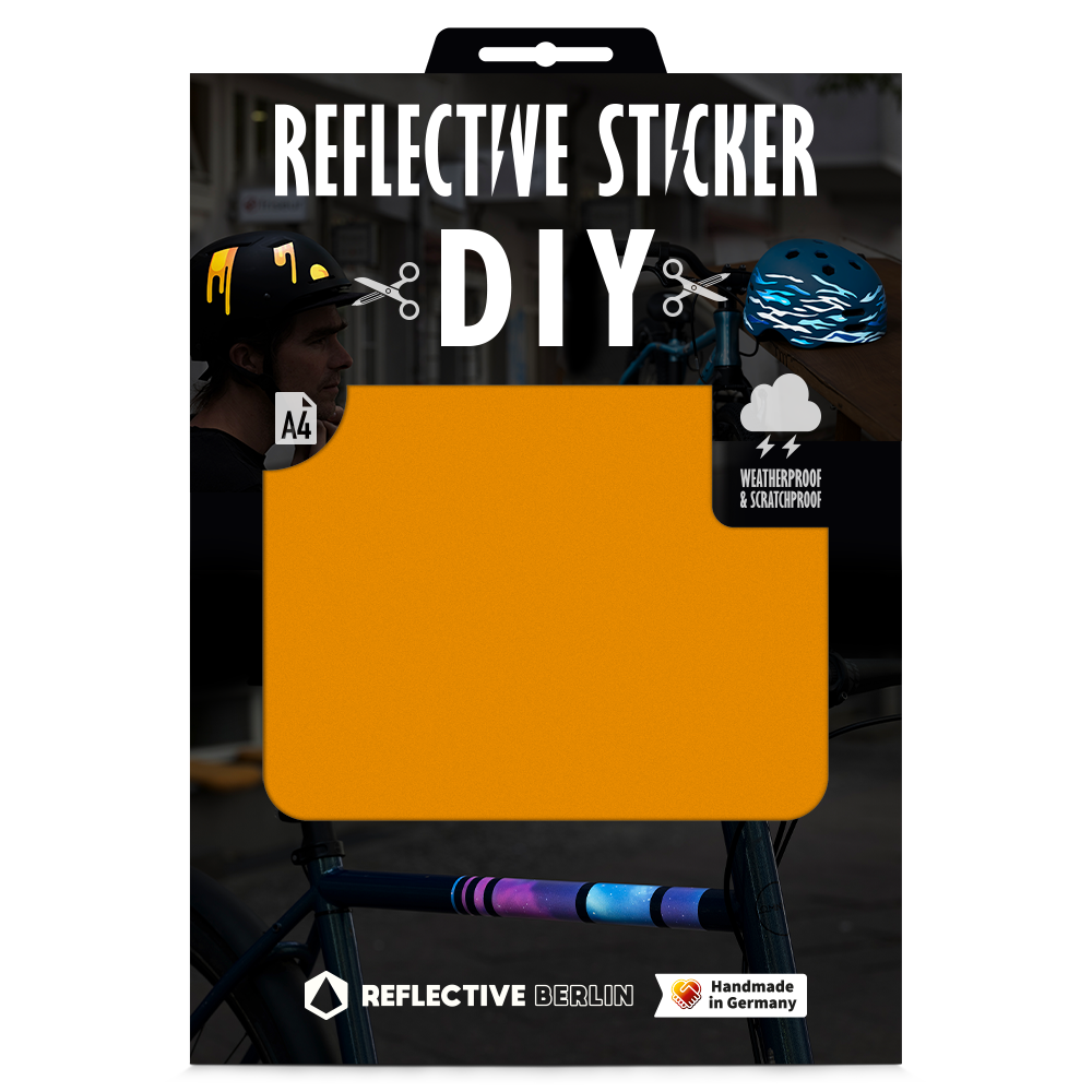 Reflective DIY Sticker (DIN A4): Einfarbig – REFLECTIVE Berlin