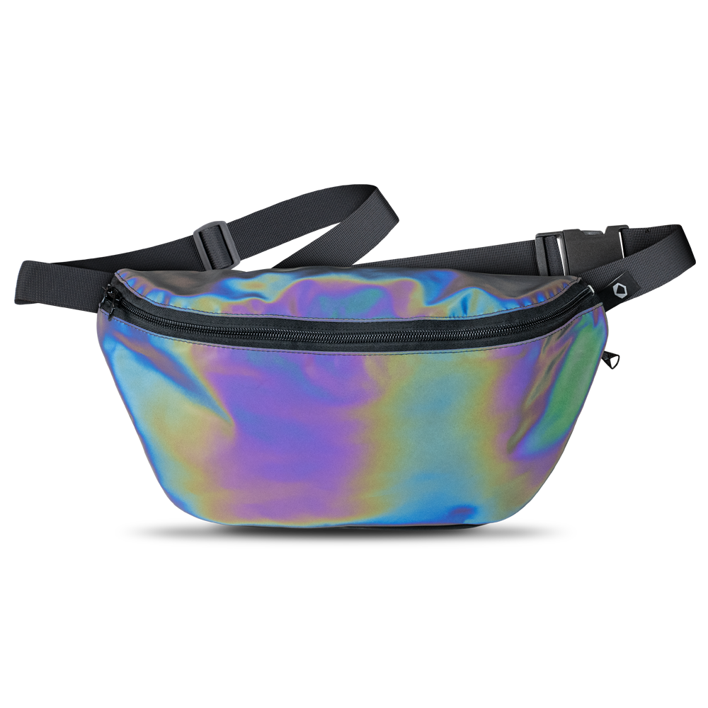 Reflective POUCH (XL) - Regenbogen Reflektierende Gürteltasche ...