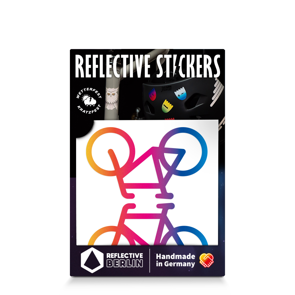 Reflective bicycle stickers, reflective stickers, helmet – REFLECTIVE ...